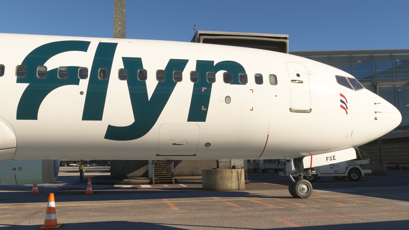 Flyr LN-FGE - iFly 737 Max 8 for Microsoft Flight Simulator | MSFS