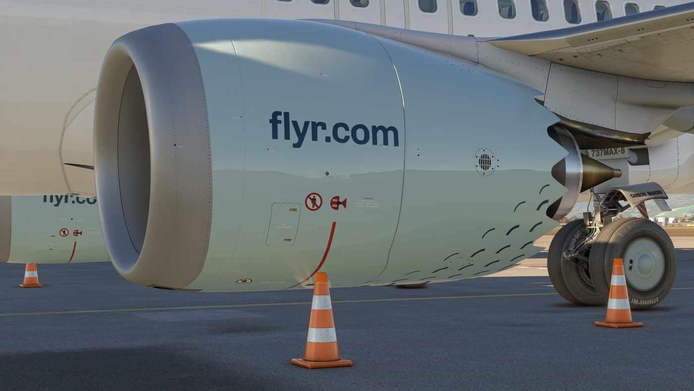 Flyr LN-FGE - iFly 737 Max 8 for Microsoft Flight Simulator | MSFS