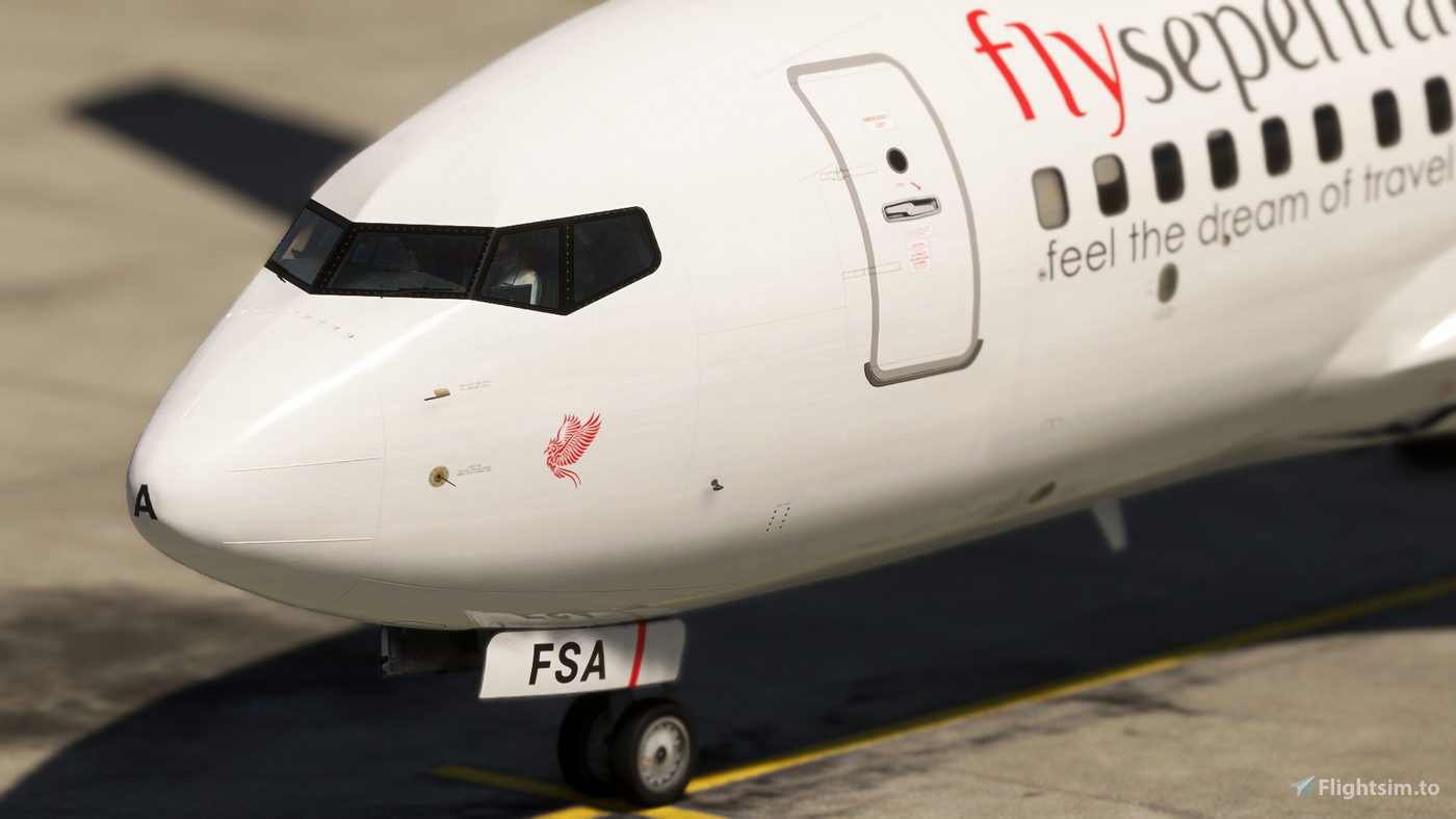 FlySepehran (EP-FSA) B736 pour Microsoft Flight Simulator | MSFS