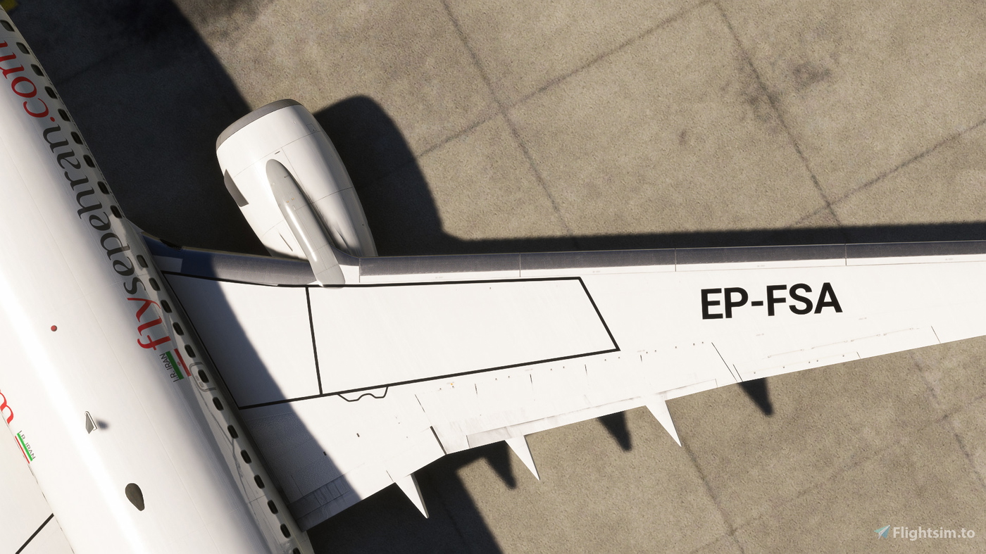 FlySepehran (EP-FSA) B736 for Microsoft Flight Simulator | MSFS