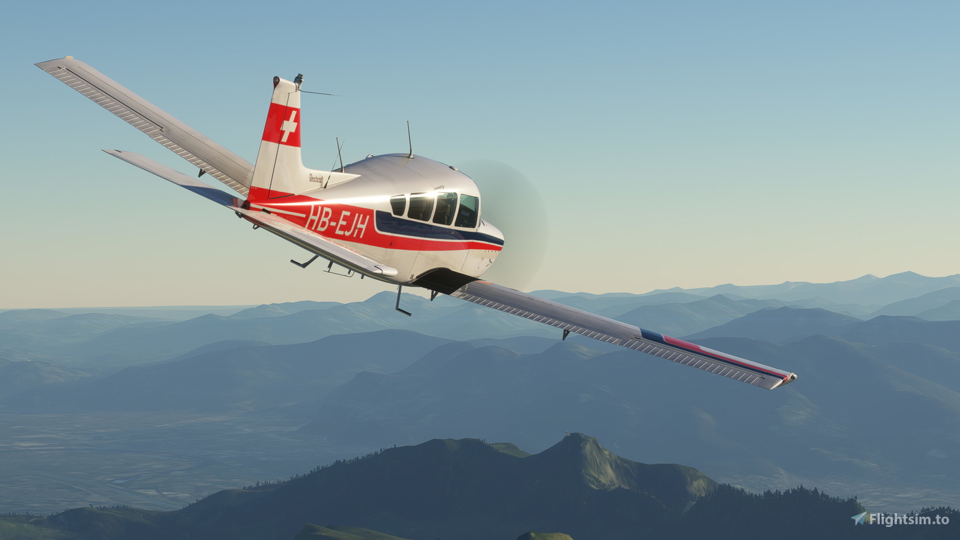 FlySimWare Beechcraft Sierra C24R - HB-EJH for Microsoft Flight ...
