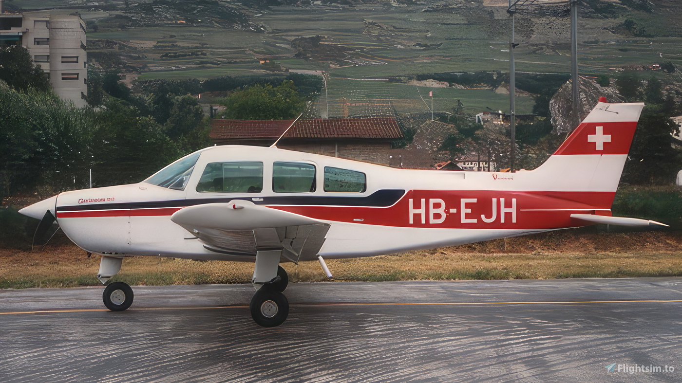 FlySimWare Beechcraft Sierra C24R - HB-EJH pour Microsoft Flight ...