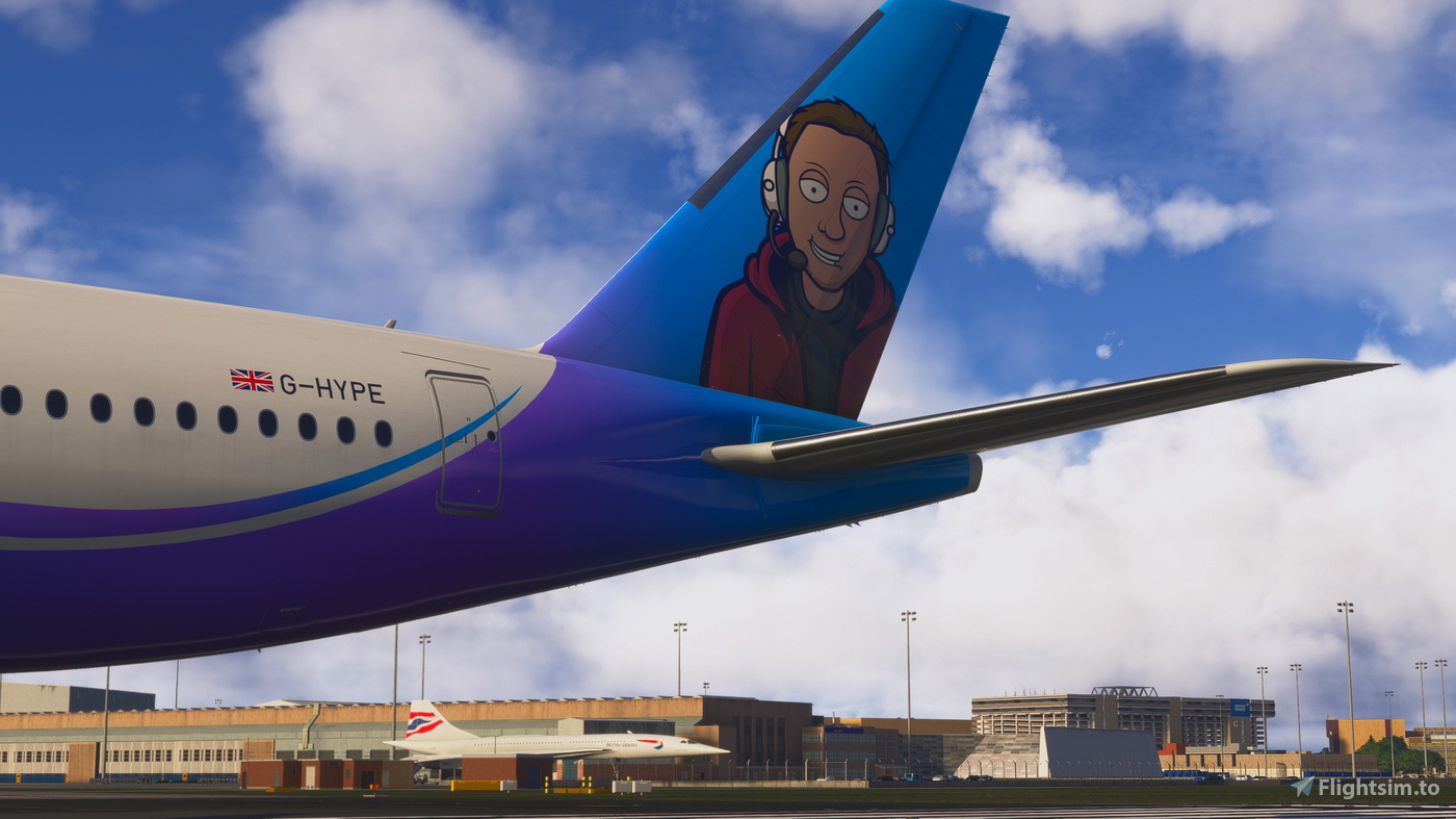 FlyWithCraig Virtual G-HYPE | iniBuilds A350-900 | Fictional Airline ...