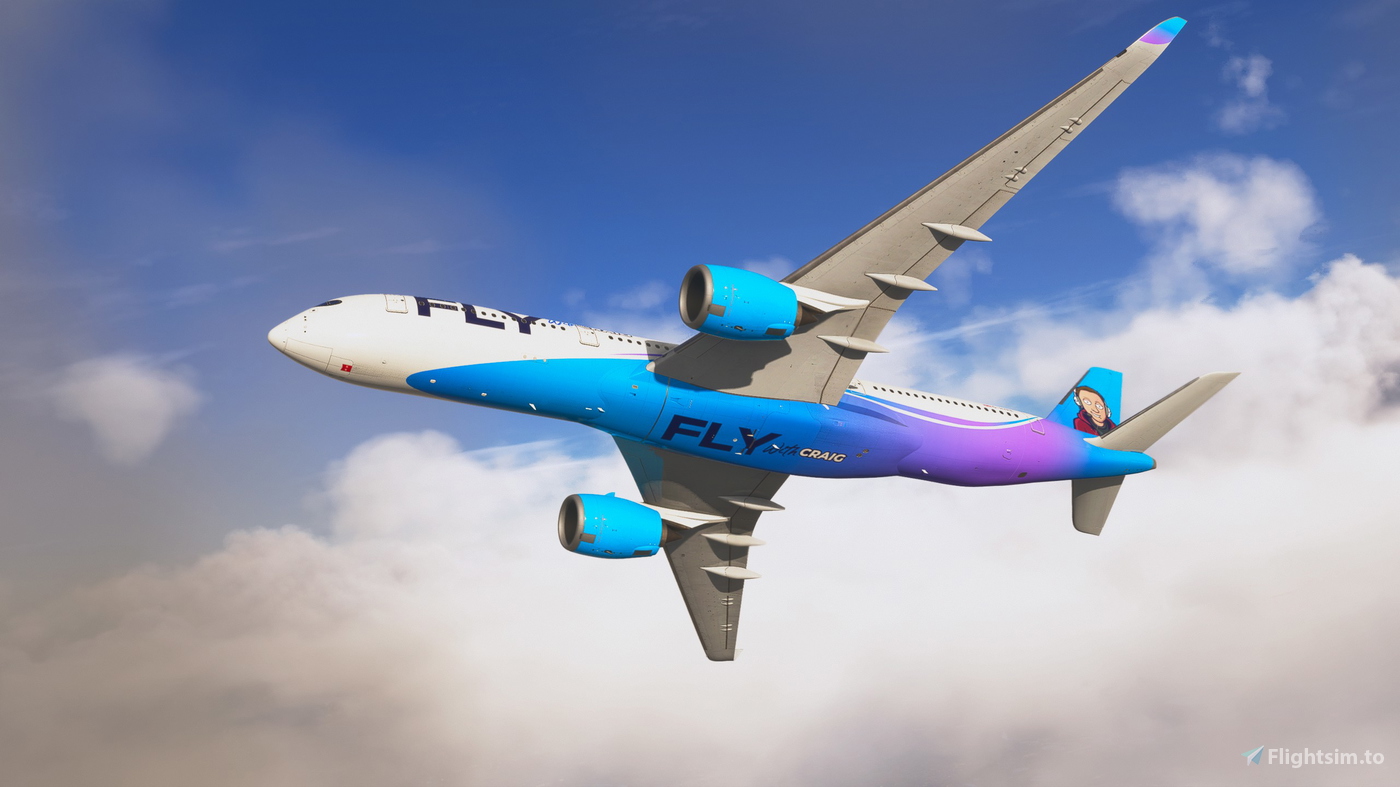 FlyWithCraig Virtual G-HYPE | iniBuilds A350-900 | Fictional Airline for Microsoft Flight ...