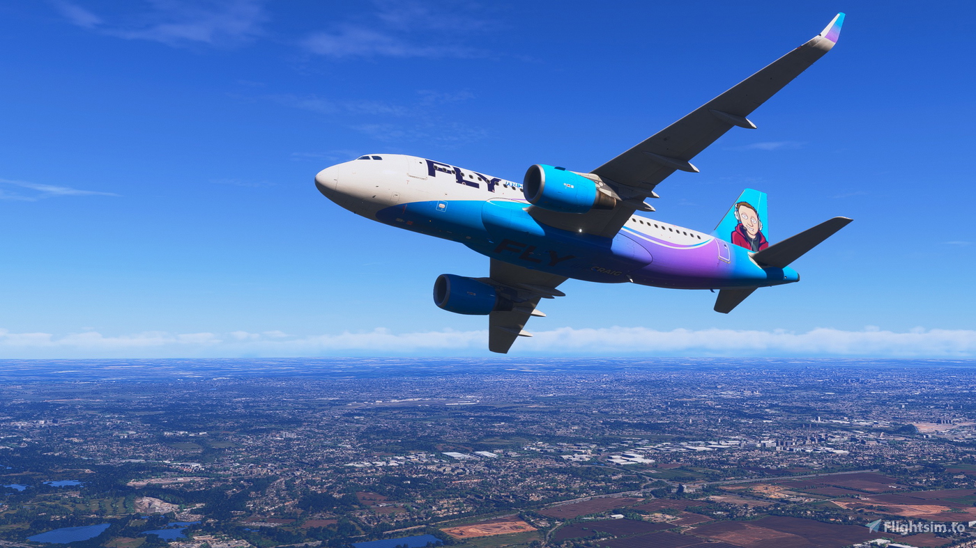 FlyWithCraig Virtual G-SMOL | Fenix A319 BFU | Fictional Airline pro ...