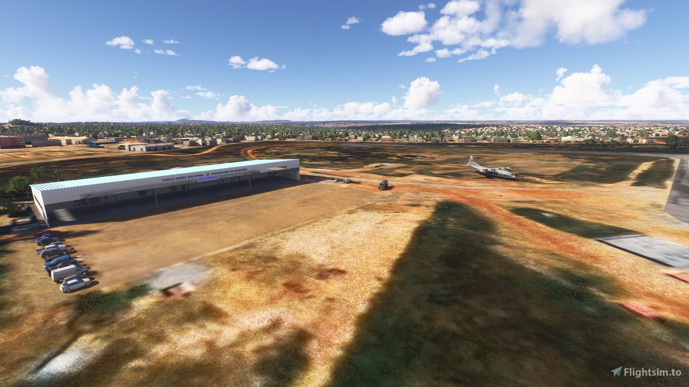 FNHU Aeroporto Albano Machado, Huambo, Angola for Microsoft Flight ...