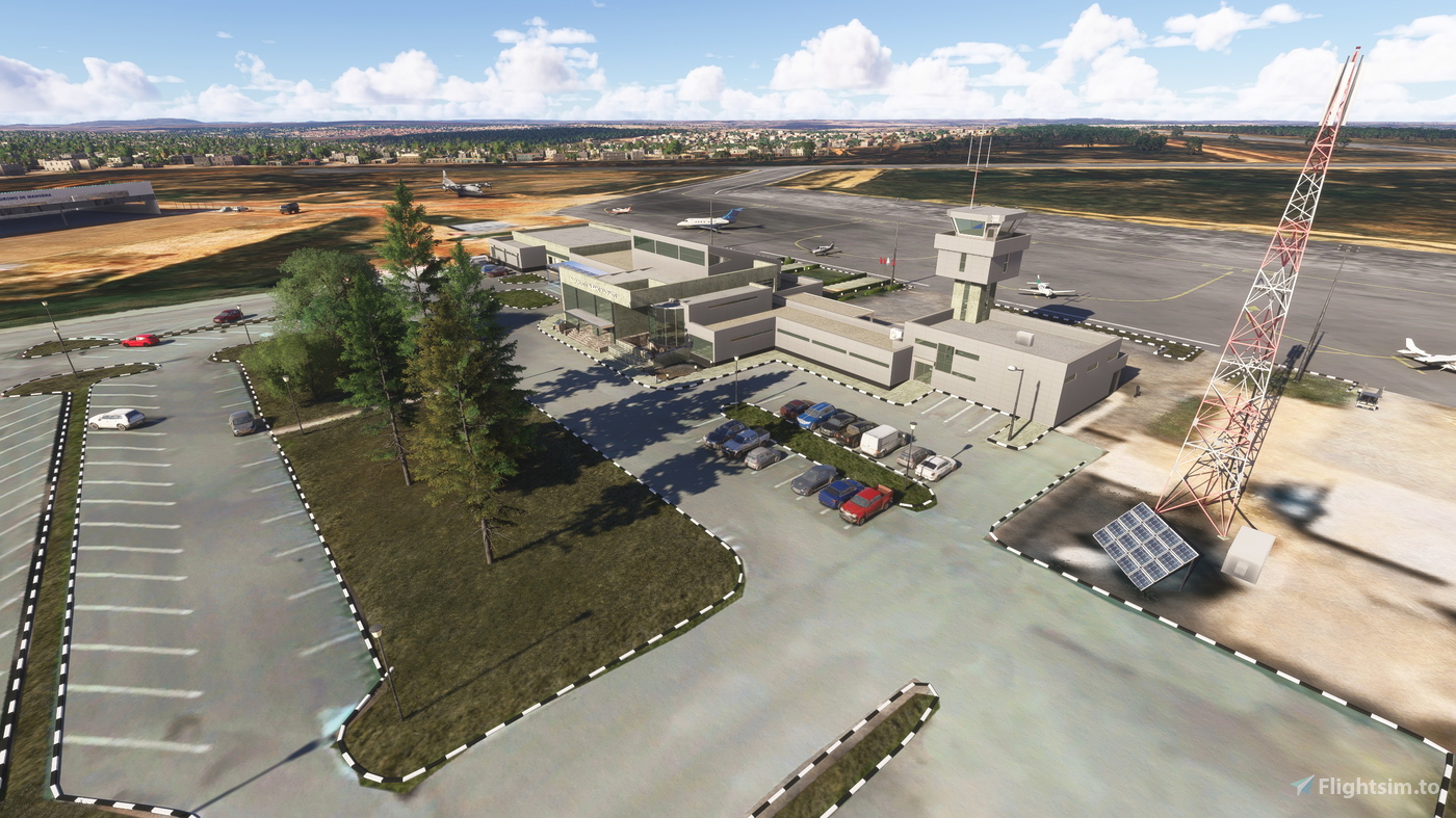 FNHU Aeroporto Albano Machado, Huambo, Angola for Microsoft Flight ...