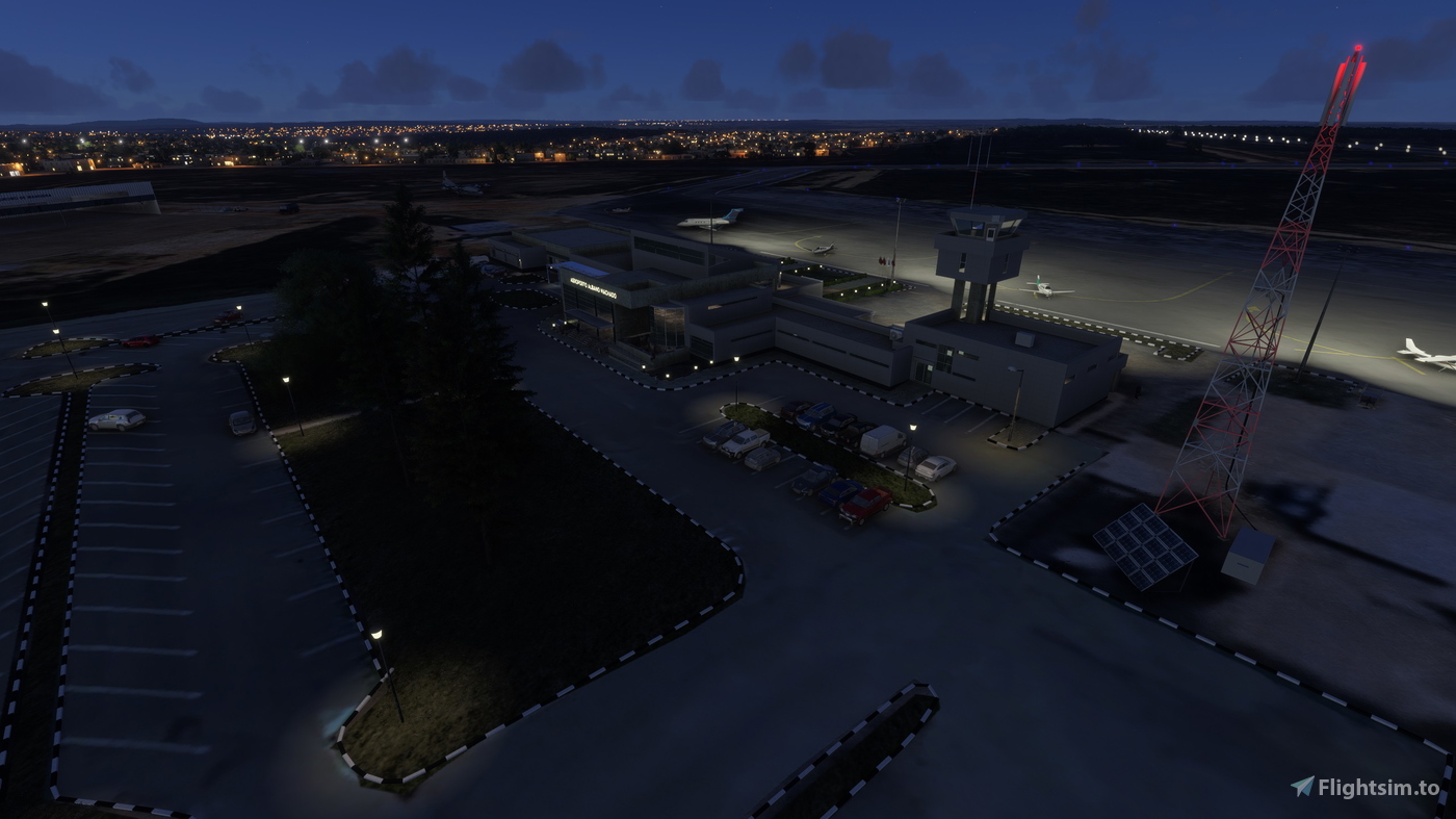 FNHU Aeroporto Albano Machado, Huambo, Angola for Microsoft Flight ...