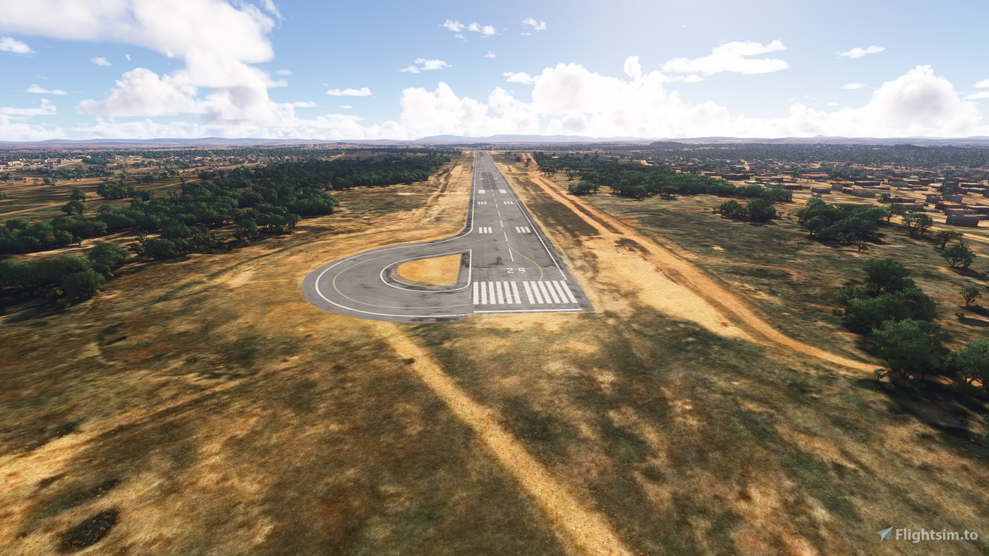 FNHU Aeroporto Albano Machado, Huambo, Angola for Microsoft Flight ...