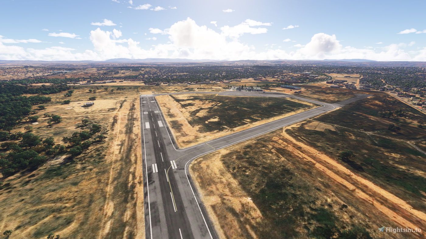 FNHU Aeroporto Albano Machado, Huambo, Angola for Microsoft Flight ...