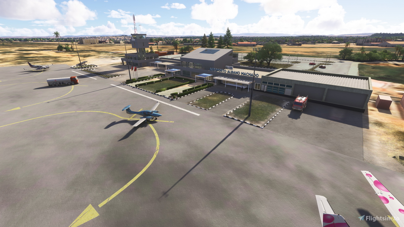 FNHU Aeroporto Albano Machado, Huambo, Angola for Microsoft Flight ...