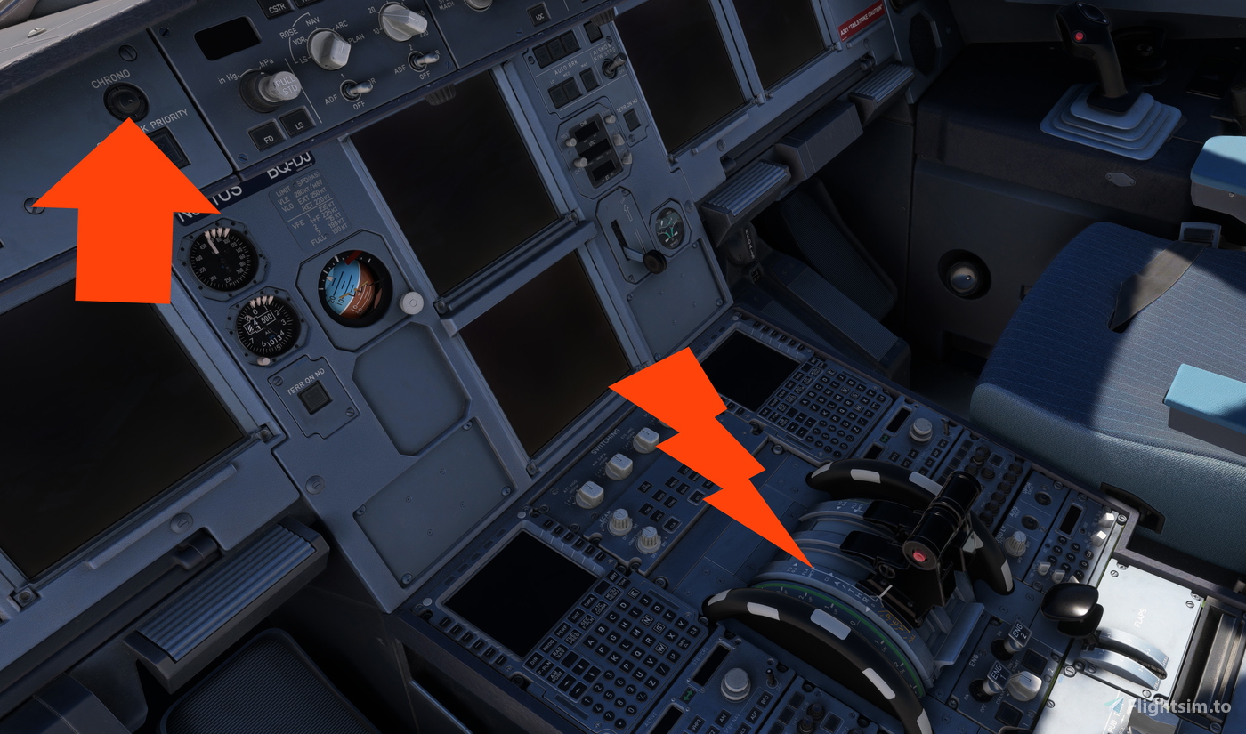 Fenix A3XX Flex Climb Button for Microsoft Flight Simulator | MSFS
