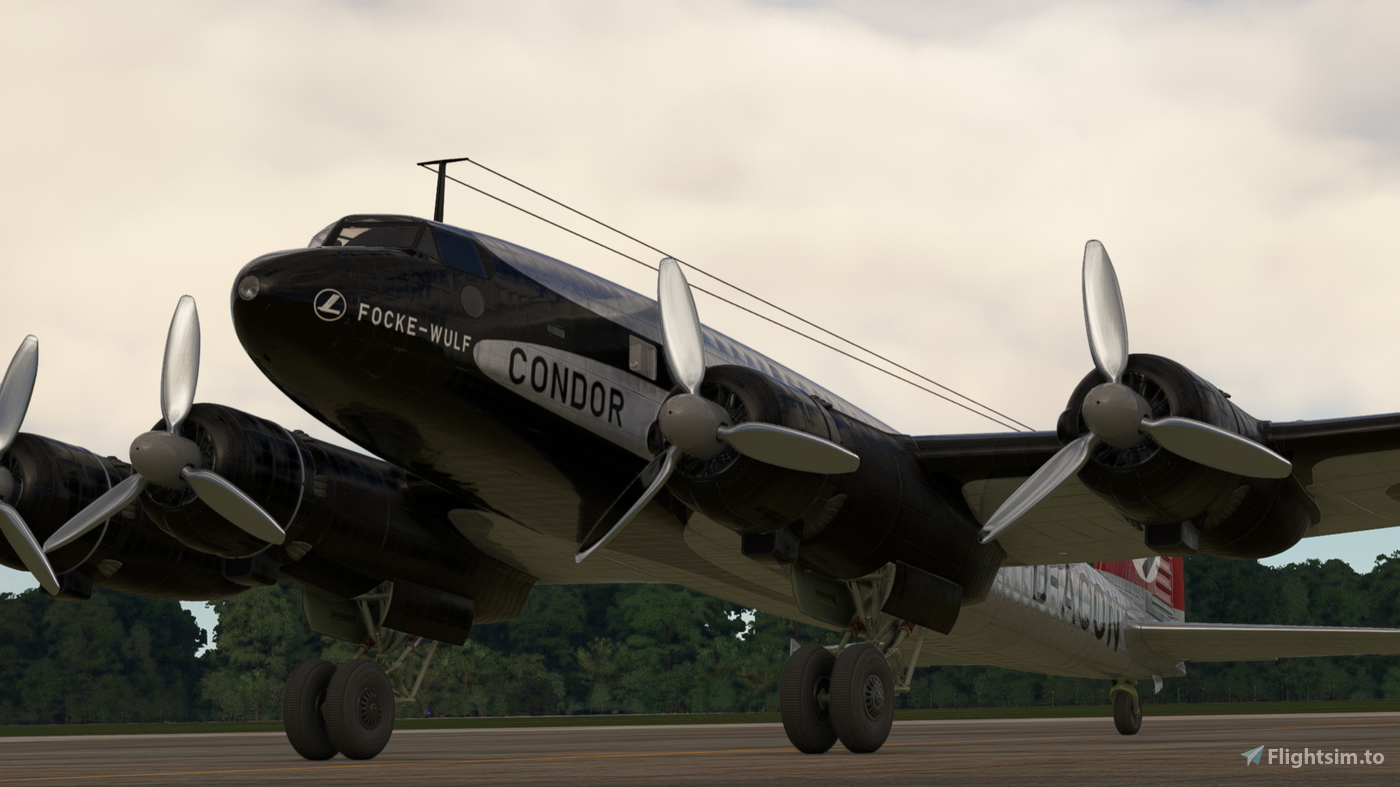 Focke Wulf FW-200 S-1 (V-1) Condor , D-ACON " Brandenburg" Deutsche ...