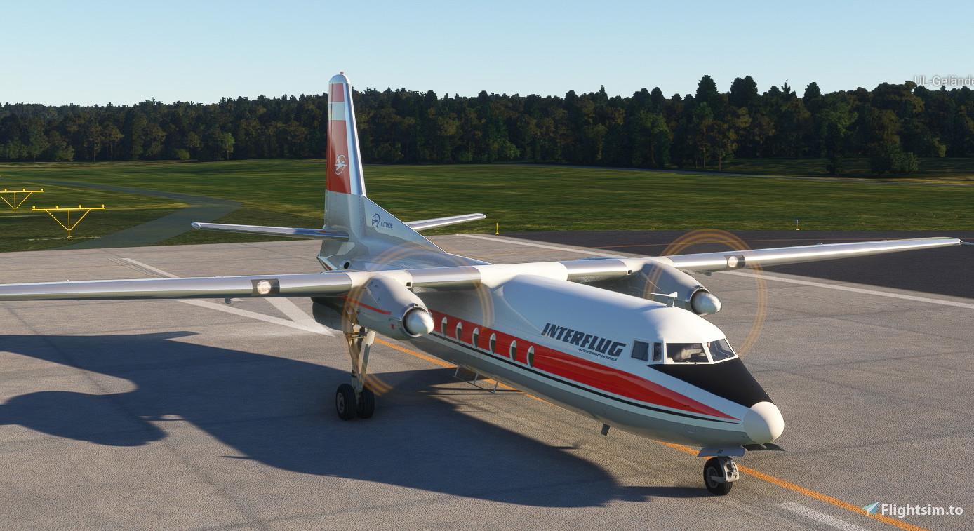Fokker F27-500 / DM-SBD "Interflug" (fict.) / requested pour Microsoft ...