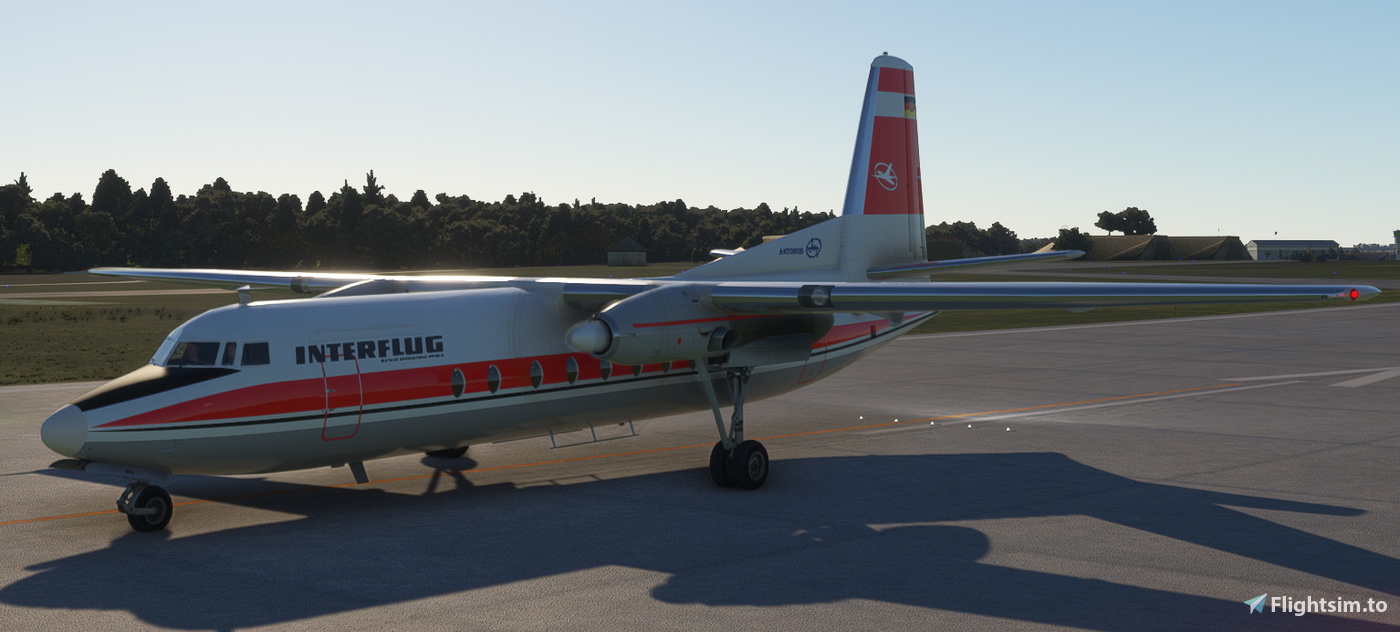 Fokker F27-500 / DM-SBD "Interflug" (fict.) / requested pour Microsoft ...