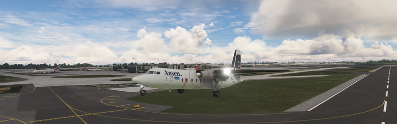 Fokker F27 Ansett VH-FNO for Microsoft Flight Simulator | MSFS