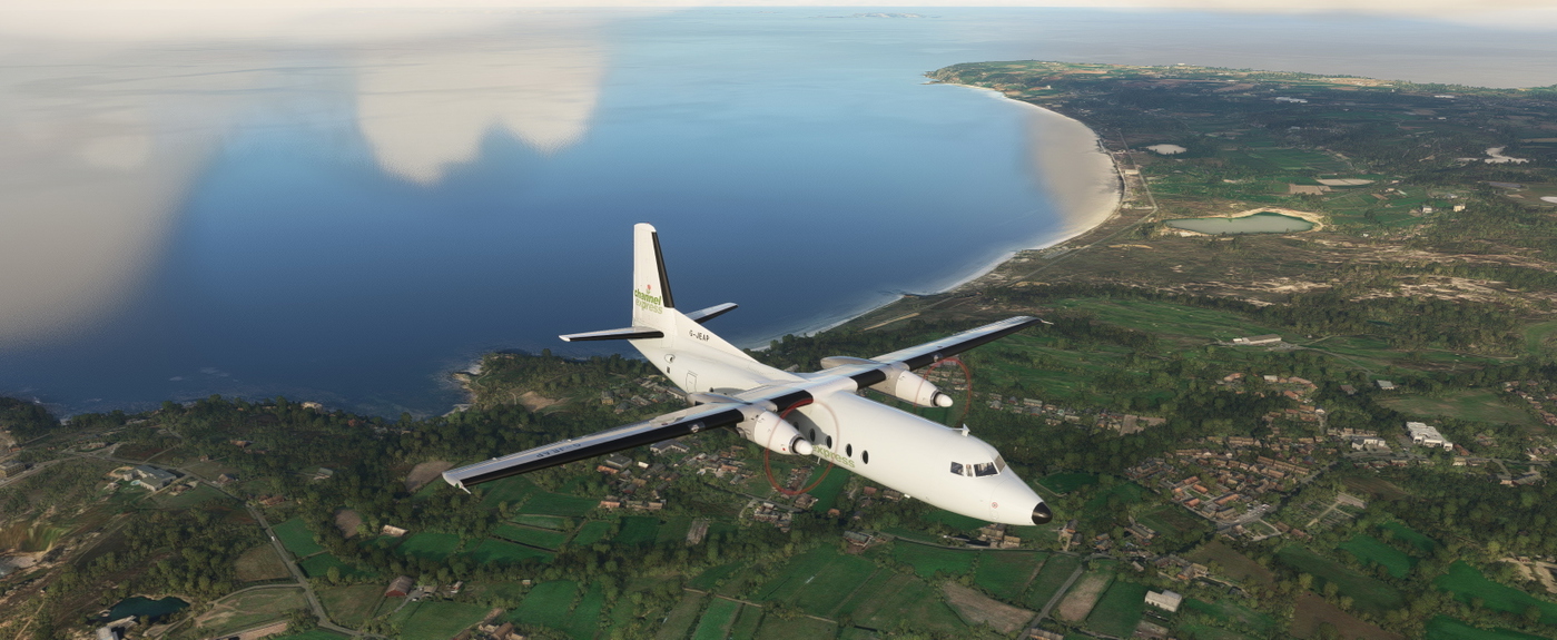 Fokker F27 Channel Express G-JEAP für Microsoft Flight Simulator | MSFS