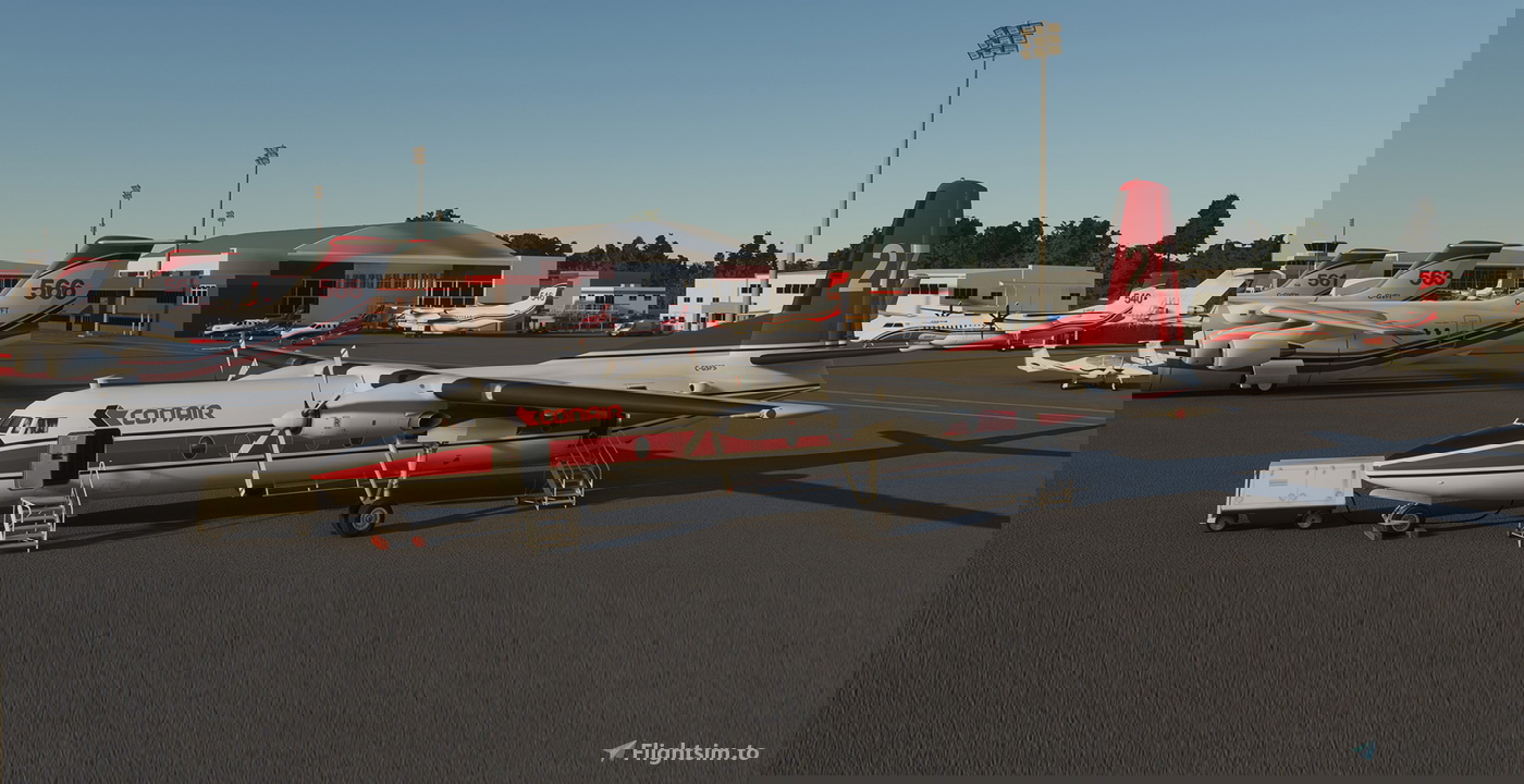 Fokker F27 Conair Tanker 27 für Microsoft Flight Simulator | MSFS