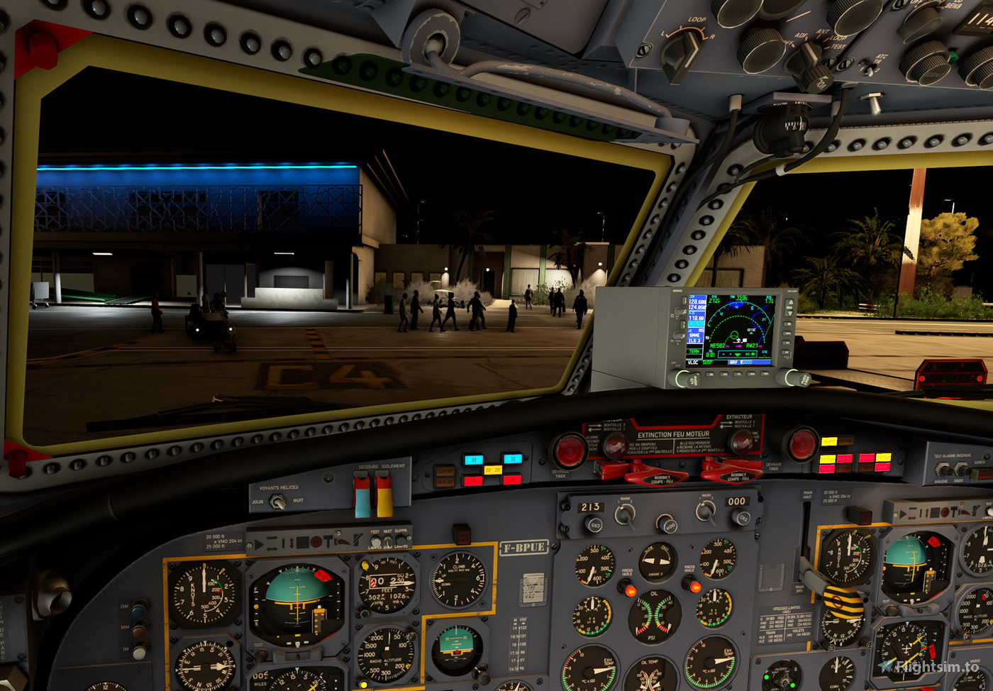Fokker f27-MK 500 Bgaurant, GPS for all liveries, very easy to install ...