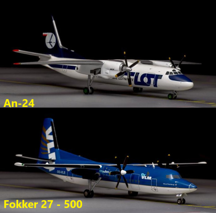 Fokker F27 Motor Sich (fictional An-24 livery) for Microsoft Flight Simulator | MSFS