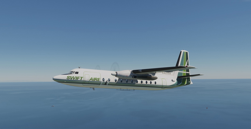 Fokker F27 Swift Aire for Microsoft Flight Simulator | MSFS