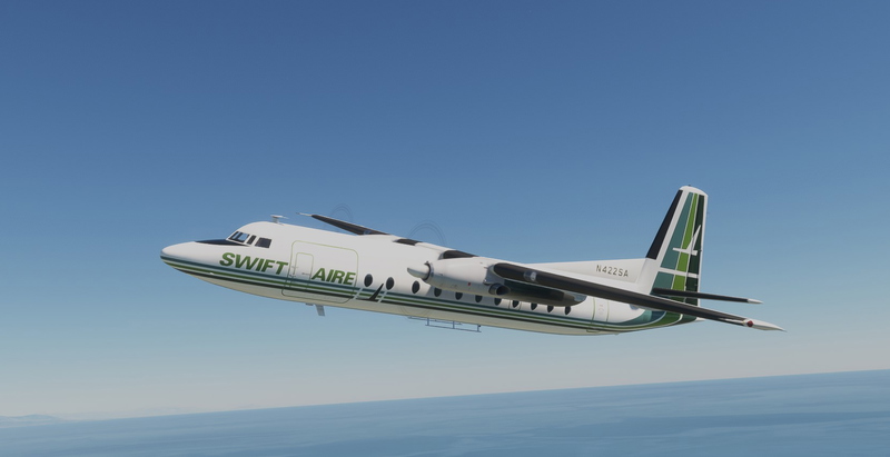 Fokker F27 Swift Aire for Microsoft Flight Simulator | MSFS