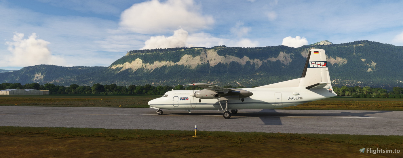 Fokker F27 WDL Aviation D-AELD, D-ADEP and D-AELK for Microsoft Flight ...