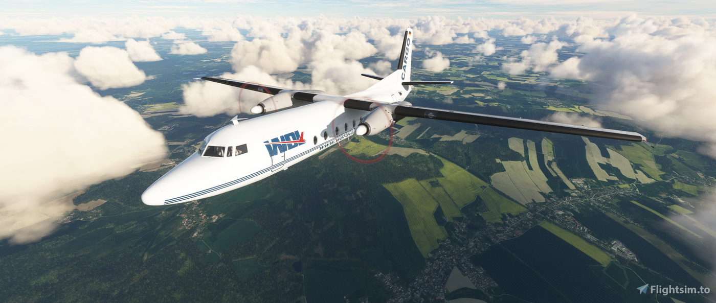 Fokker F27 WDL Aviation D-AELD, D-ADEP and D-AELK for Microsoft Flight ...