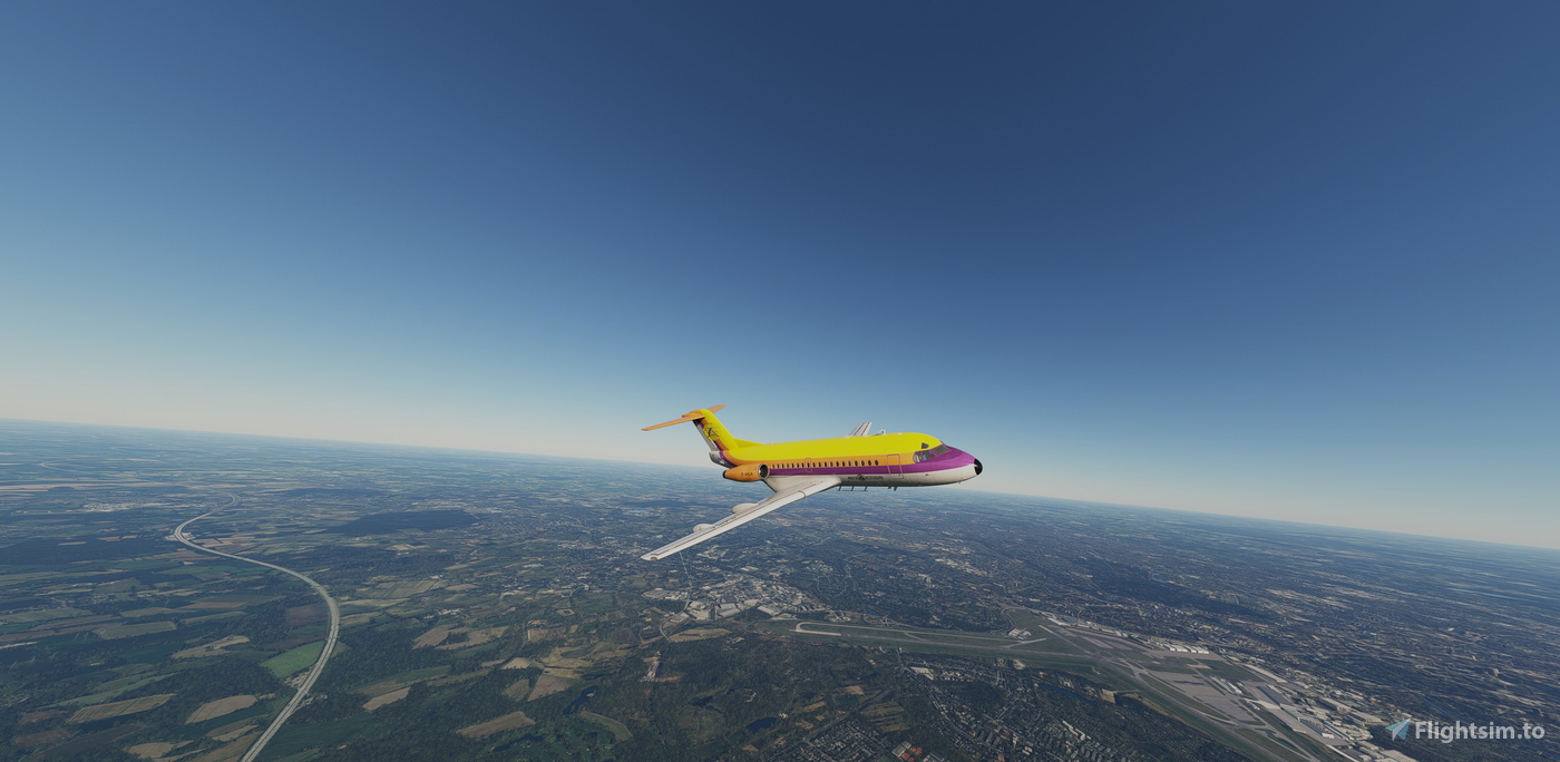 Fokker F28 MK 1000 Aviaction for Microsoft Flight Simulator | MSFS