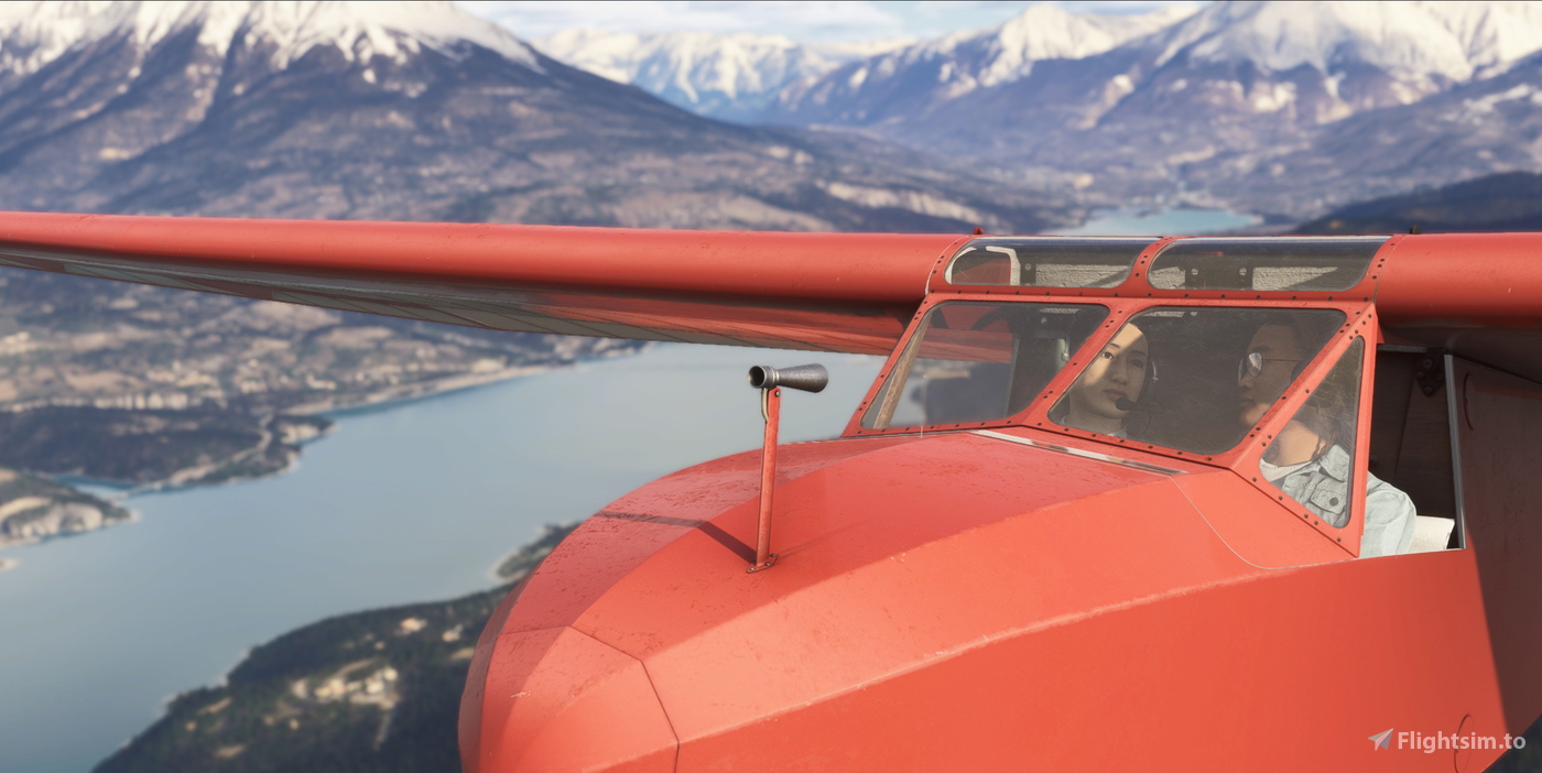 Fouga Castel C-25 S - Training Glider für Microsoft Flight Simulator | MSFS