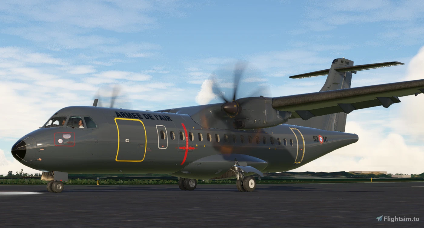 Startrailman French air Force ATR 42 / 72 for Microsoft Flight Simulator | MSFS