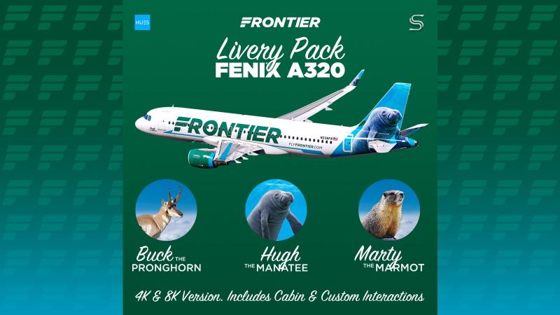 Fenix Simulations A320 Liveries for Microsoft Flight Simulator | MSFS