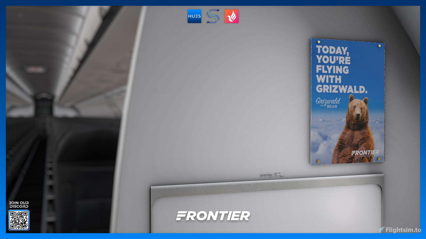 Frontier Airlines N227FR 'Grizwald the Bear' | Fenix A320 CFM SL | 8K & 4K for Microsoft Flight ...