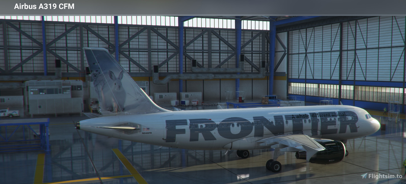 Frontier Airlines (N940FR) "JACK" para Microsoft Flight Simulator | MSFS