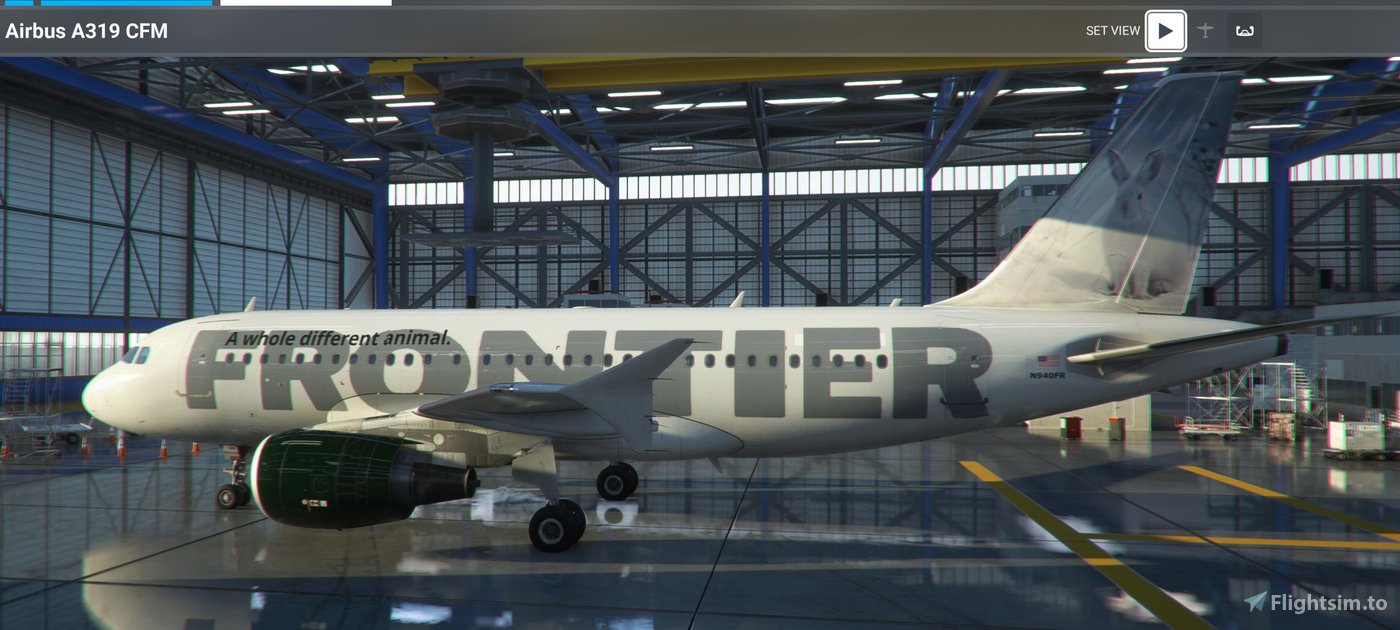 Frontier Airlines (N940FR) "JACK" für Microsoft Flight Simulator | MSFS