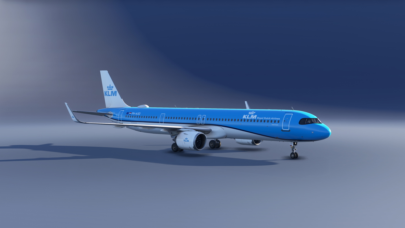 FS Labs A21N KLM PH-AXD > AXE > AXF 对于 Microsoft Flight Simulator | MSFS