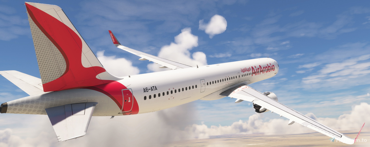 FS Labs Airbus A321neo Air Arabia A6-ATA | 8K+4K for Microsoft Flight ...