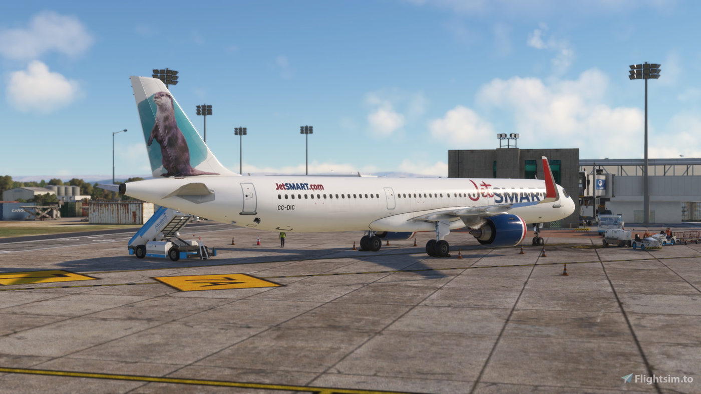 FS Labs Airbus A321neo JetSMART Argentina CC-DIC (Hullin) para ...