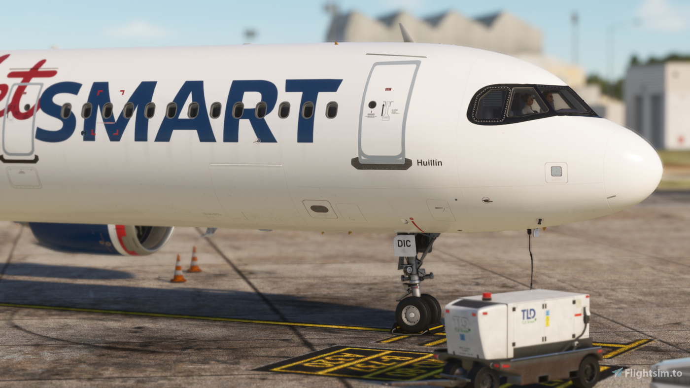 FS Labs Airbus A321neo JetSMART Argentina CC-DIC (Hullin) für Microsoft Flight Simulator | MSFS