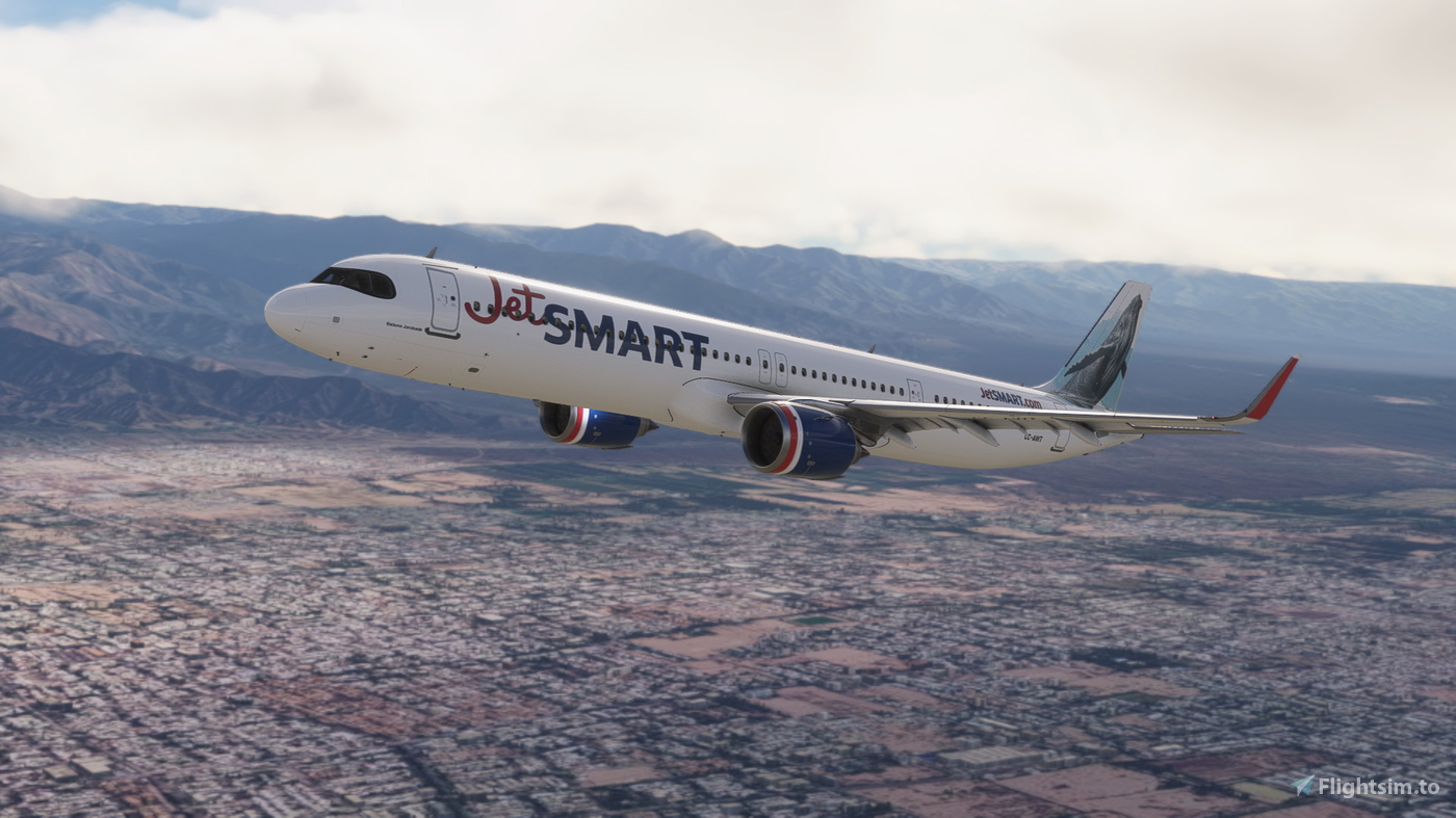 FS Labs Airbus A321neo JetSMART CC-AWT (Ballena Jorobada) für Microsoft ...