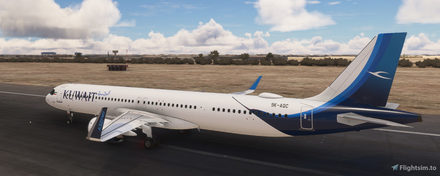 FS Labs Airbus A321neo Kuwait Airways 9K-AQB + 9K-AQC | 8K+4K 对于 ...