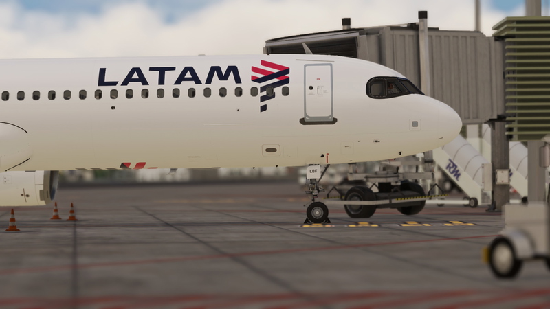 FS Labs Airbus A321neo LATAM Airlines Brasil PS-LBF for Microsoft ...