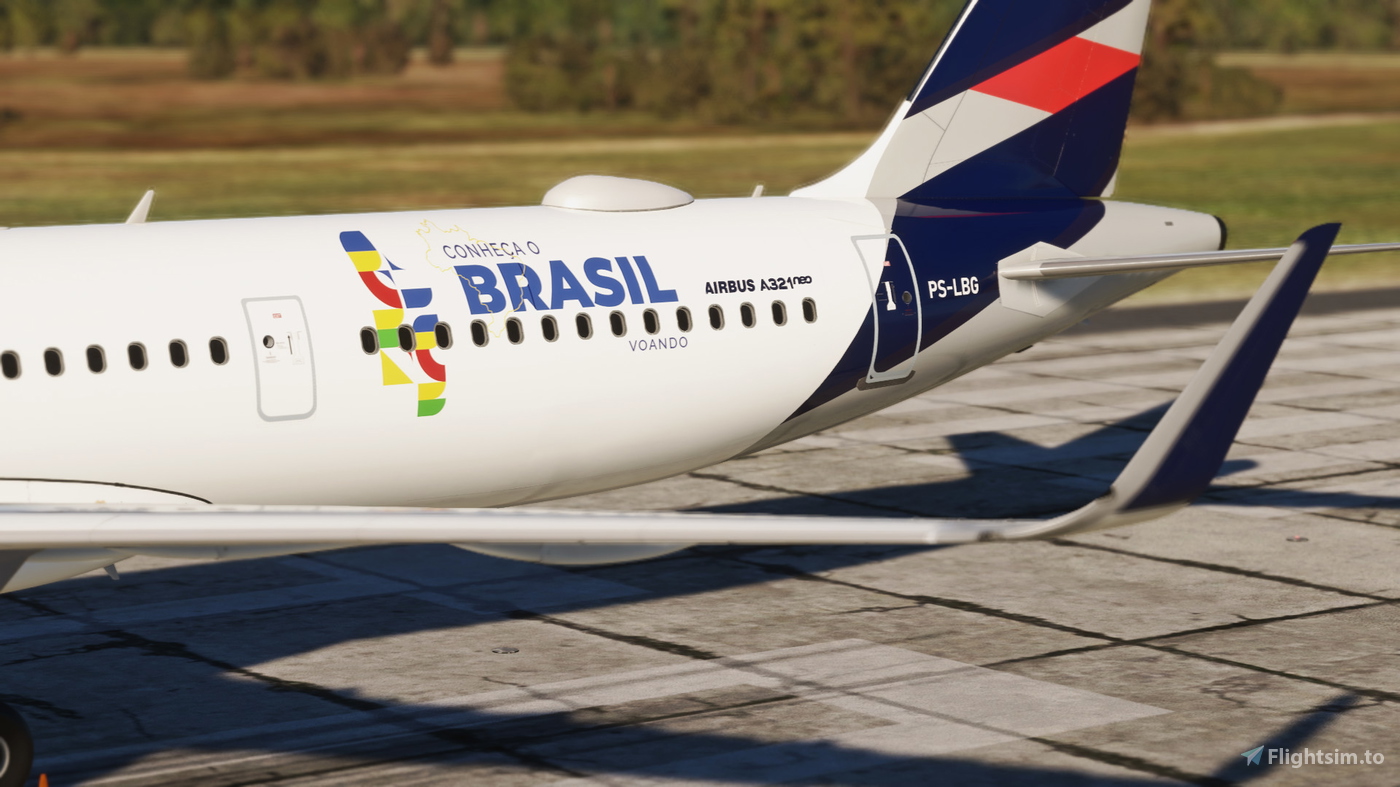 FS Labs Airbus A321neo LATAM Airlines Brasil PS-LBG (Conheça o Brasil ...