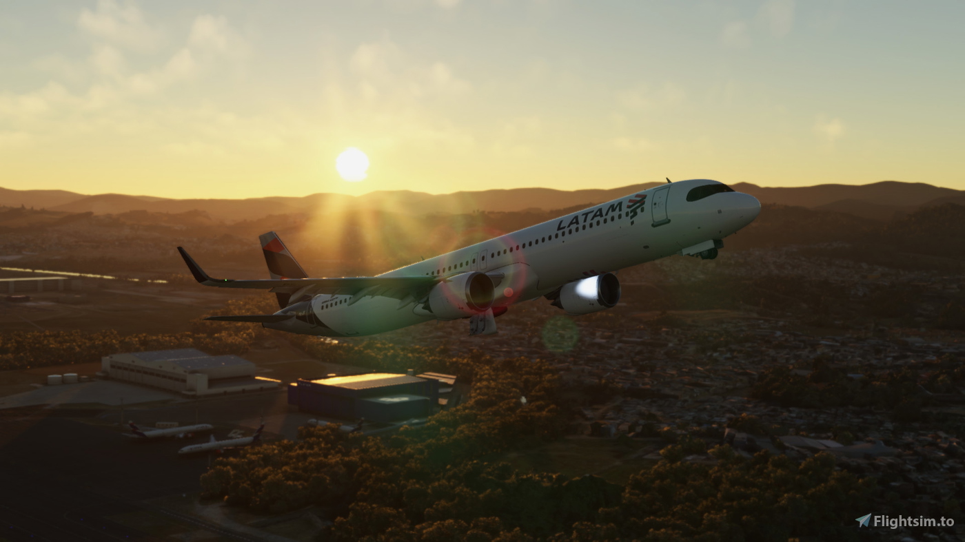 FS Labs Airbus A321neo LATAM Airlines Brasil PS-LBI for Microsoft ...