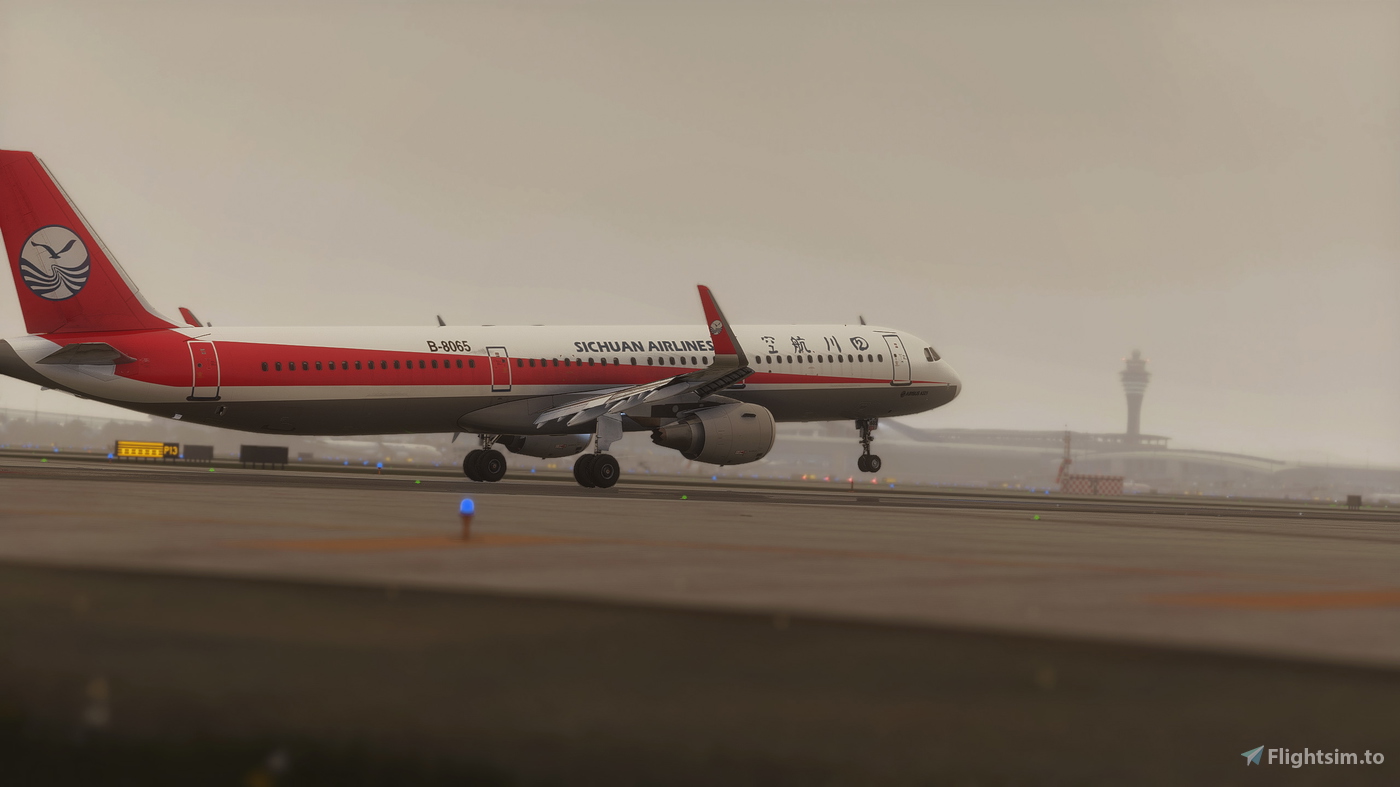 FSL A321 CEO SL CFM Sichuan Airlines B-8605 for Microsoft Flight ...