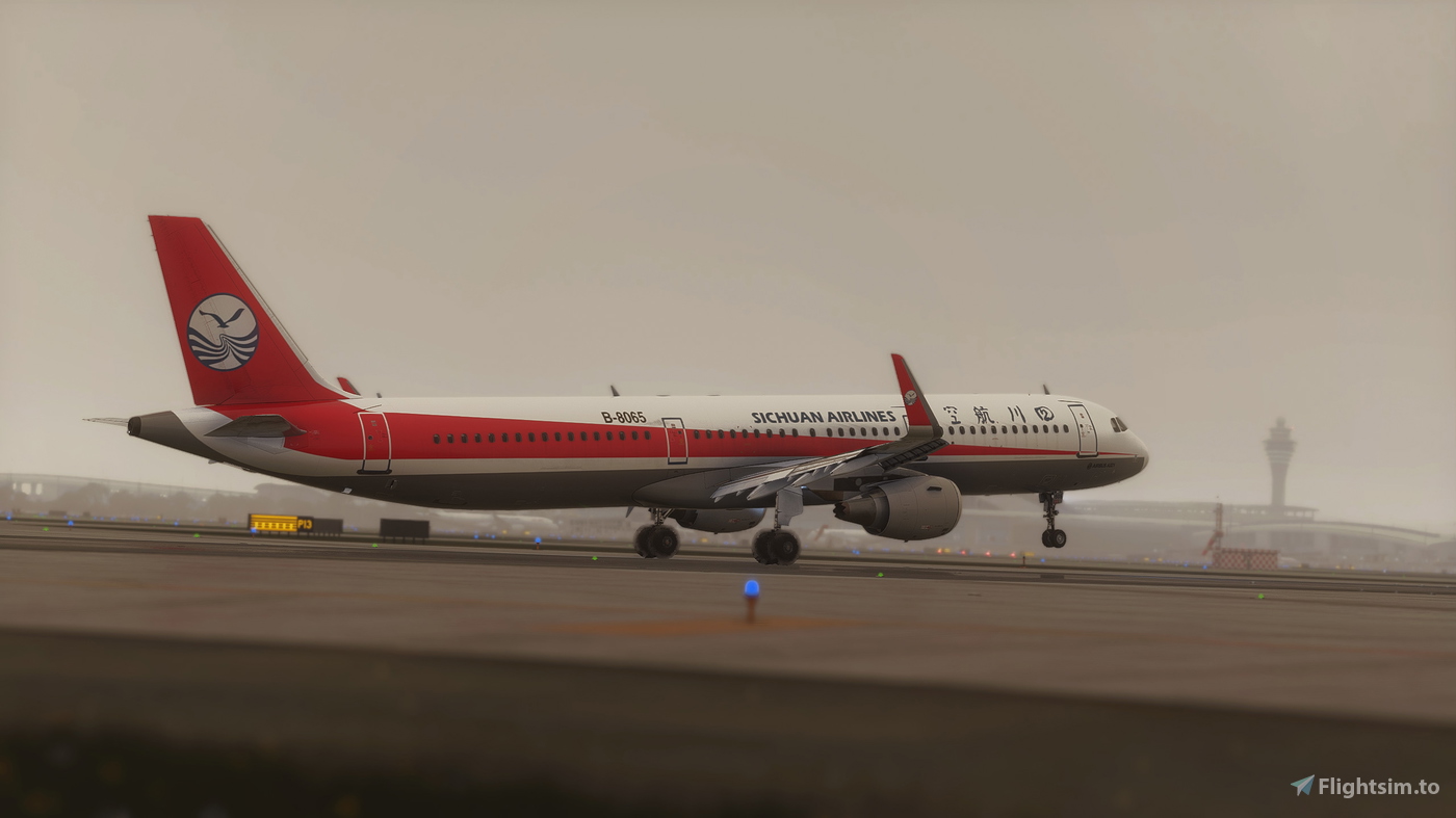 FSL A321 CEO SL CFM Sichuan Airlines B-8605 for Microsoft Flight ...