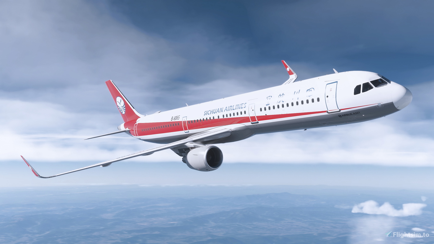 FSL A321 CEO SL CFM Sichuan Airlines B-8605 for Microsoft Flight ...