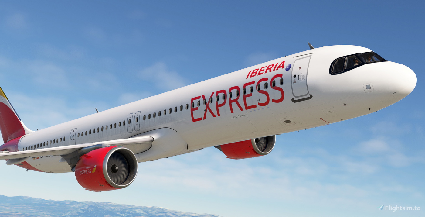 FsLabs A321 NEO IBERIA EXPRESS for Microsoft Flight Simulator | MSFS