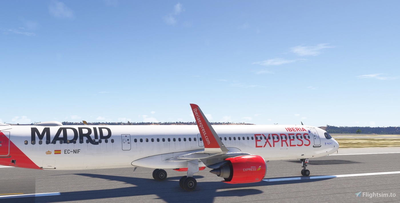 FsLabs A321 NEO IBERIA EXPRESS EC-NIF MADRID for Microsoft Flight ...