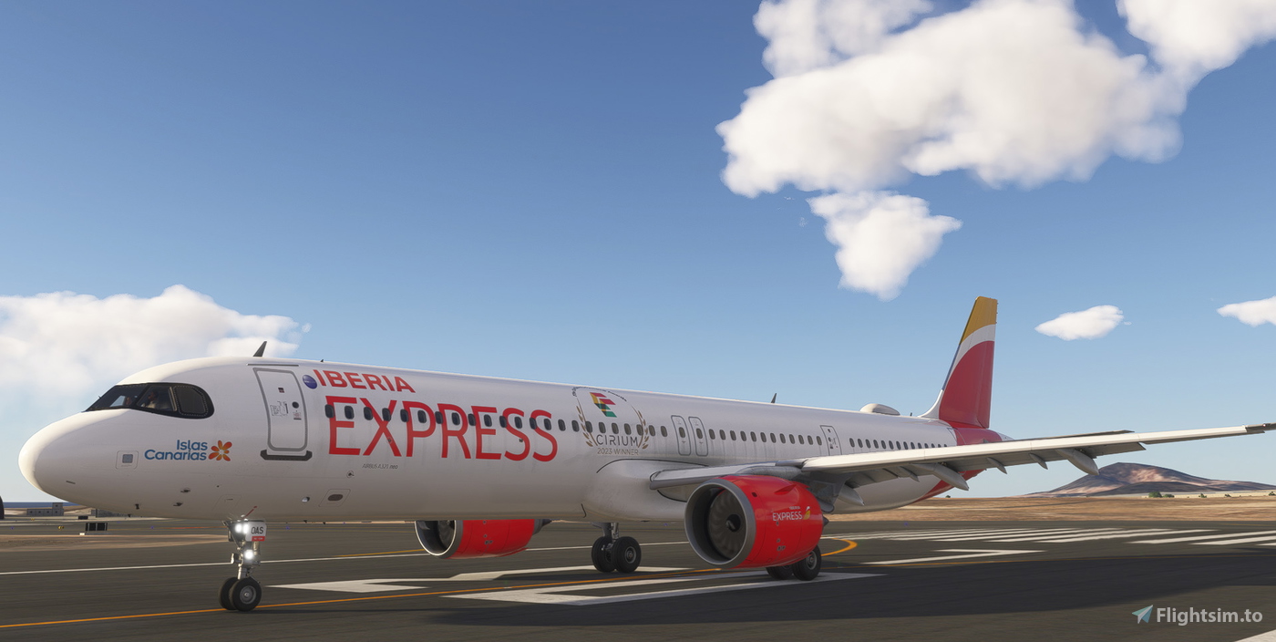 FsLabs A321 NEO IBERIA EXPRESS EC-OAS "ISLAS CANARIAS" for Microsoft ...